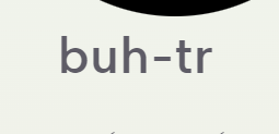 Buh tr